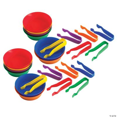 Edx Education Sorting Bowls and Tweezer Set, 2 Sets
