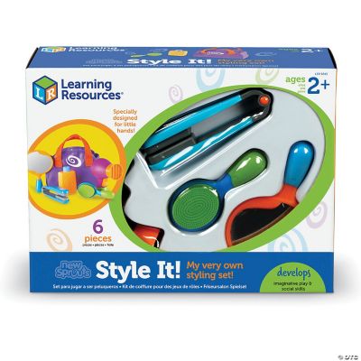 Learning Resources New Sprouts Style It! Pretend Play Hair Styling Set ...