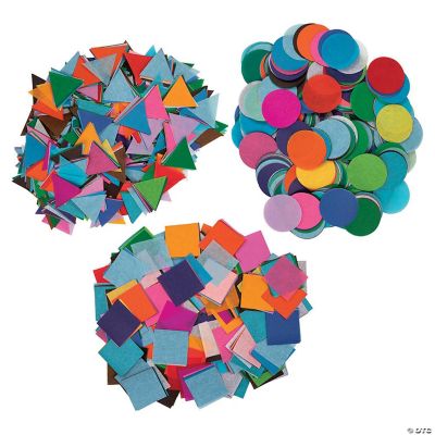Spectra Bleeding Tissue Shapes Assortment, 25 Assorted Colors, Assorted ...