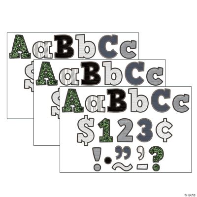 Teacher Created Resources Modern Farmhouse Bold Block 4" Letters Combo ...