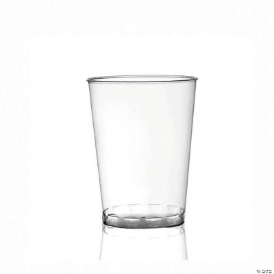 7 oz. Crystal Clear Round Plastic Disposable Party Cups (200 Cups)