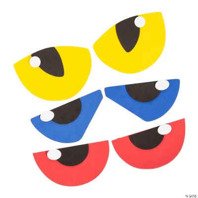 Jumbo Self-Adhesive Foam Eye Magnet Kit - Makes 12 | Oriental Trading