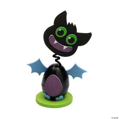 Halloween Bat Bobblehead Craft Kit - Makes 12