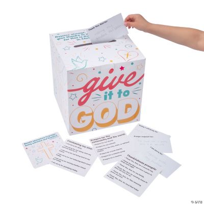 Sunday School Classroom Prayer Box with Cards - 161 Pc.