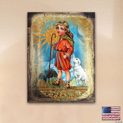 Designocracy Shepard Gold Plated Wooden Block