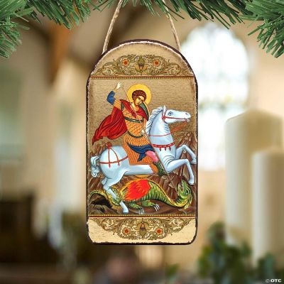 G. Debrekht Saint George Religious Orthodox Sacred Icon Ornament ...