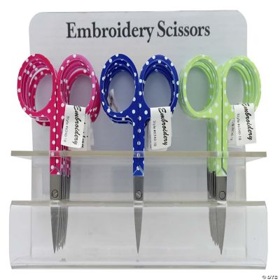 Allary Embroidery Scissors - Dots 18 pc. (18 piece)