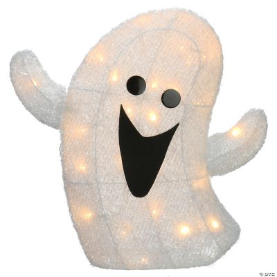 National Tree Company 16 in. Pre-Lit Happy Waving Ghost