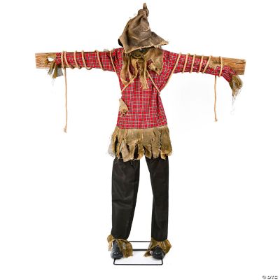 National Tree Company 72 in. Animated Halloween Spooky Scarecrow ...
