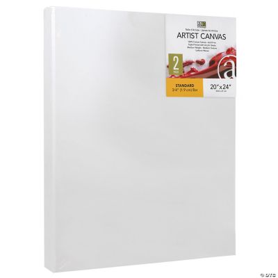 Art Advantage Artist Canvas Visual Edge 20"x 24" Twin Pack | Oriental ...