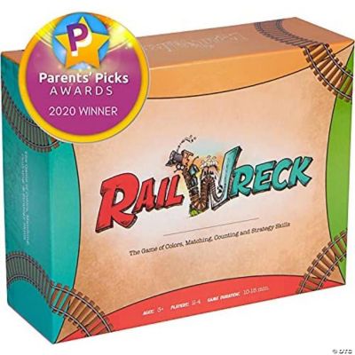 Inspiration Play - Rail Wreck - Train-Themed Educational Board Game for ...