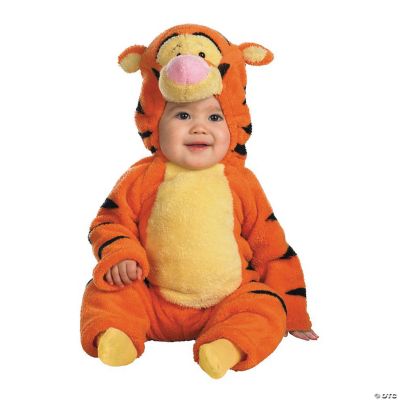 Toddler Deluxe Plush Winnie the Pooh Tigger Jumpsuit Costume | Oriental ...