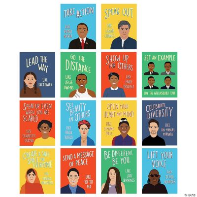 Mini Posters: Be an Ally Like Me Poster Set | Oriental Trading