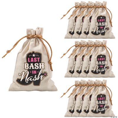 4" x 6" Mini Bachelorette Nash Bash Drawstring Bags - 12 Pc. | Oriental ...