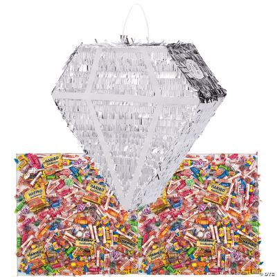 Diamond-Shaped Piñata with Candy - 206 Pc.