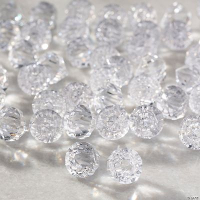 Bulk 100 Pc. Clear Acrylic Gems