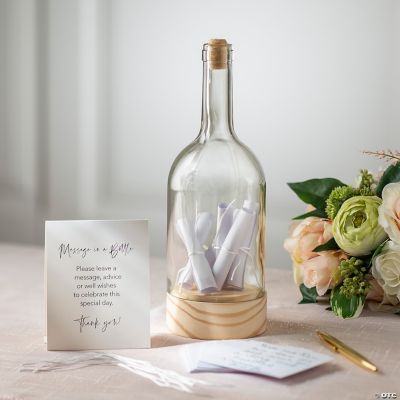 Message in a Bottle Glass Jar Set - 204 Pc.