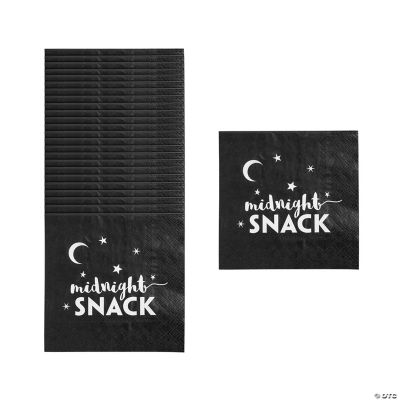 Bulk 96 Pc. Midnight Snack Beverage Napkins | Oriental Trading