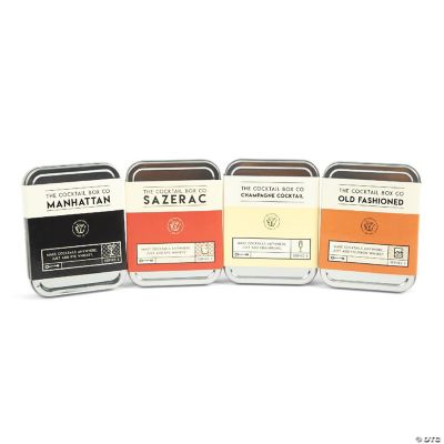 The Cocktail Box Co. - 4 Piece Premium Cocktail Kit Gift Set - The Old ...