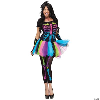Women’s Funky Punk Bones Costume | Oriental Trading