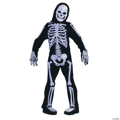 Boy's Black & White Skelebones Skeleton Costume | Oriental Trading
