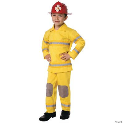 Boy's Fire Fighter Fireman Costume | Oriental Trading