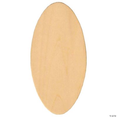Lara's Wood Sign Oval 2 7/8 x 4 3/8 in. 30 pc.