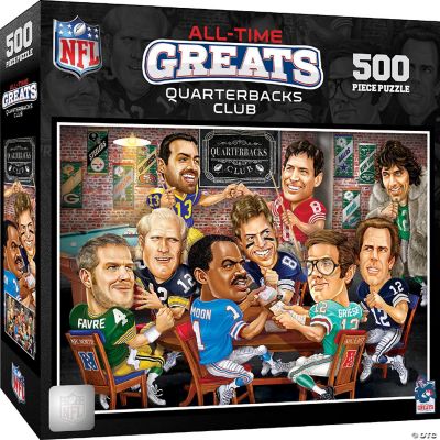 NFL Quarterbacks Club - All Time Greats 500 Piece Jigsaw Puzzle ...