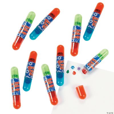 Bulk 96 Pc. MIni Christmas Two-Sided Stampers