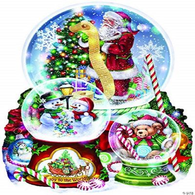 Sunsout 3 Snow Globes 1000 pc Special Shape Jigsaw Puzzle | Oriental ...