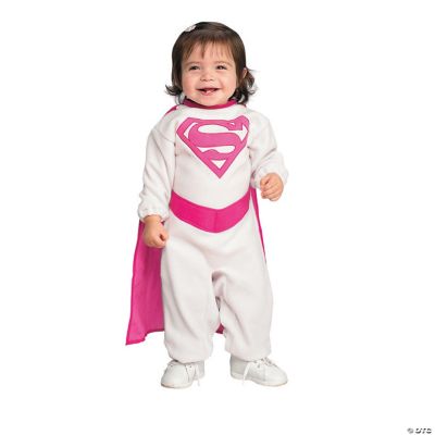 Girl's Pink Supergirl™ Costume | Oriental Trading