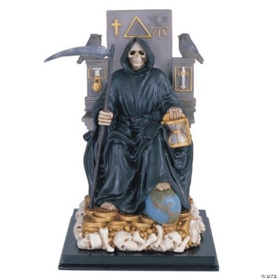 FC Design 10.75"H Black Santa Muerte Statue Our Lady of The Holy Death ...