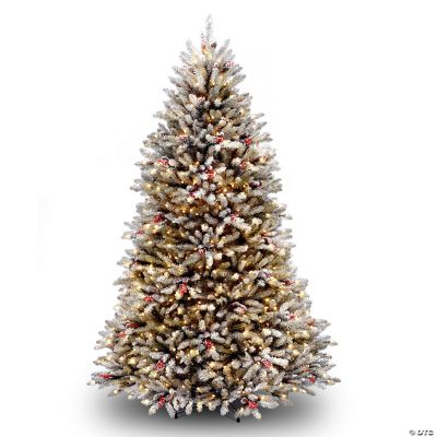 National Tree Company 7 ft. Dunhill® Fir Tree with Clear Lights ...