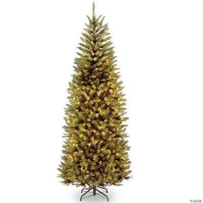 National Tree Company 7.5 ft. PowerConnect™ Kingswood® Fir Slim Tree ...