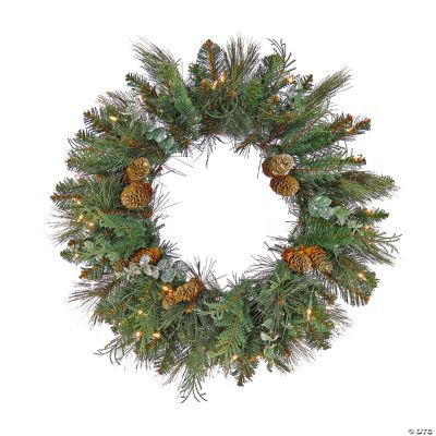 National Tree Company First Traditions, 24 in. Pre-Lit Artificial North ...