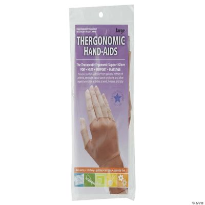 F.A. Edmunds Thergonomic Hand-Aids Support Gloves - Large
