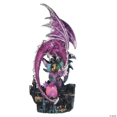 FC Design 12.25"H Pink Dragon with LED Light Statue Fantasy Decoration ...