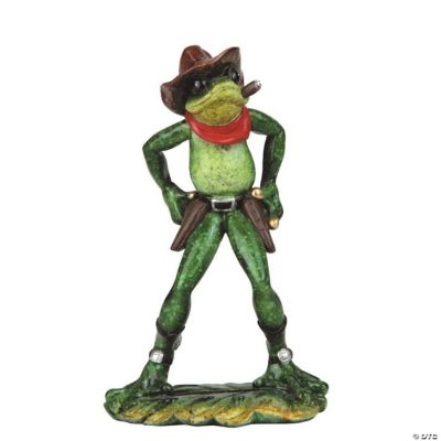 FC Design 7.25"H Cowboy Frog Statue Funny Animal Decoration Figurine ...