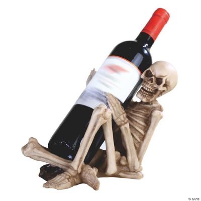 FC Design 11"W Skeleton Wine Rack Human Bone Bottle Holder Dining Room ...
