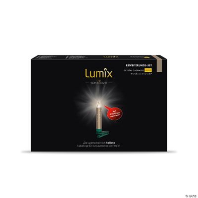 Lumix Superlight Cordless Chrystal Mini Candles Extension, Cashemere ...