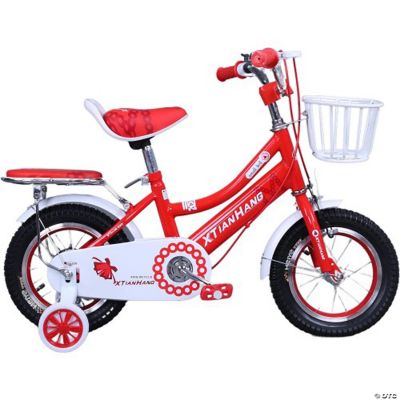 KINGTOYS HYPER RIDE RED 12 INCH WIND CHIMES KIDS BICYCLE