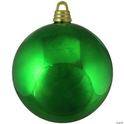 Northlight Shiny Xmas Green Shatterproof Commercial Size Christmas Ball ...