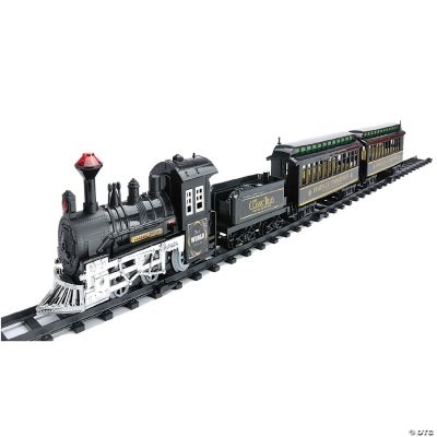 Northlight 14-Piece Battery Operated Lighted and Animated Classic Train Set with Sound 10.5 ...