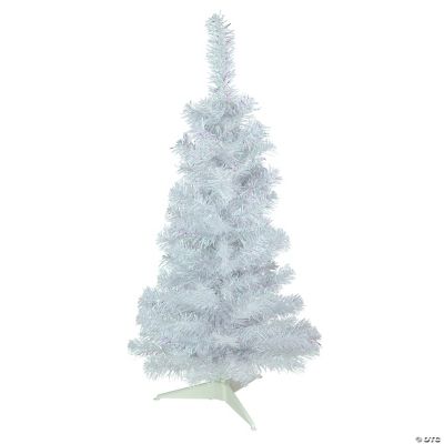 Northlight 3' Rockport White Pine Artificial Christmas Tree Unlit ...