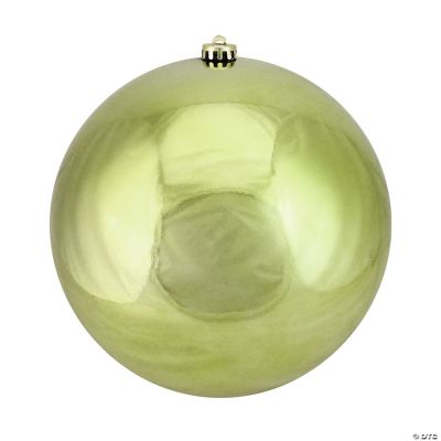 Northlight Shiny Kiwi Green Shatterproof Christmas Ball Ornament 10 ...