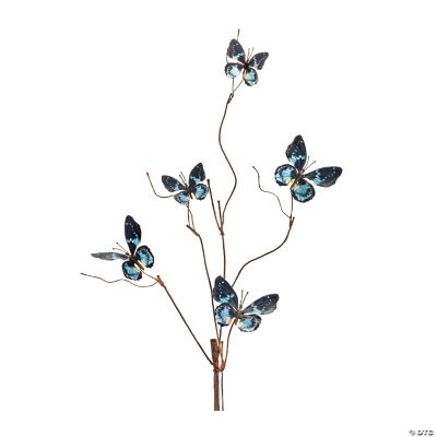 Melrose International Butterfly Spray (Set Of 6) 39In | Oriental Trading