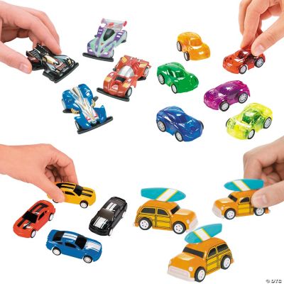 Bulk 72 Pc. Mini Pull-Back Cars & Race Cars Assortment | Oriental Trading