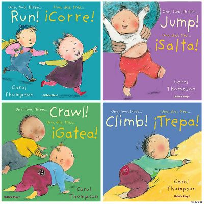 Kids Play Little Movers Books, Set of 4