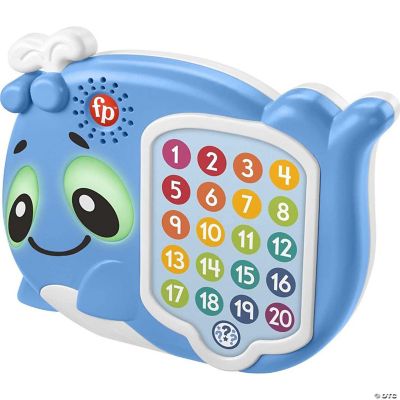 Fisher-Price Linkimals 1-20 Count & Quiz Whale, Interactive Musical ...