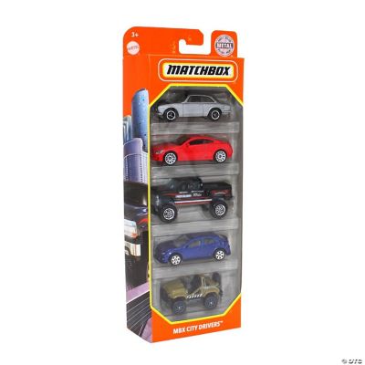 Matchbox 5 Pack, MBX City Drivers